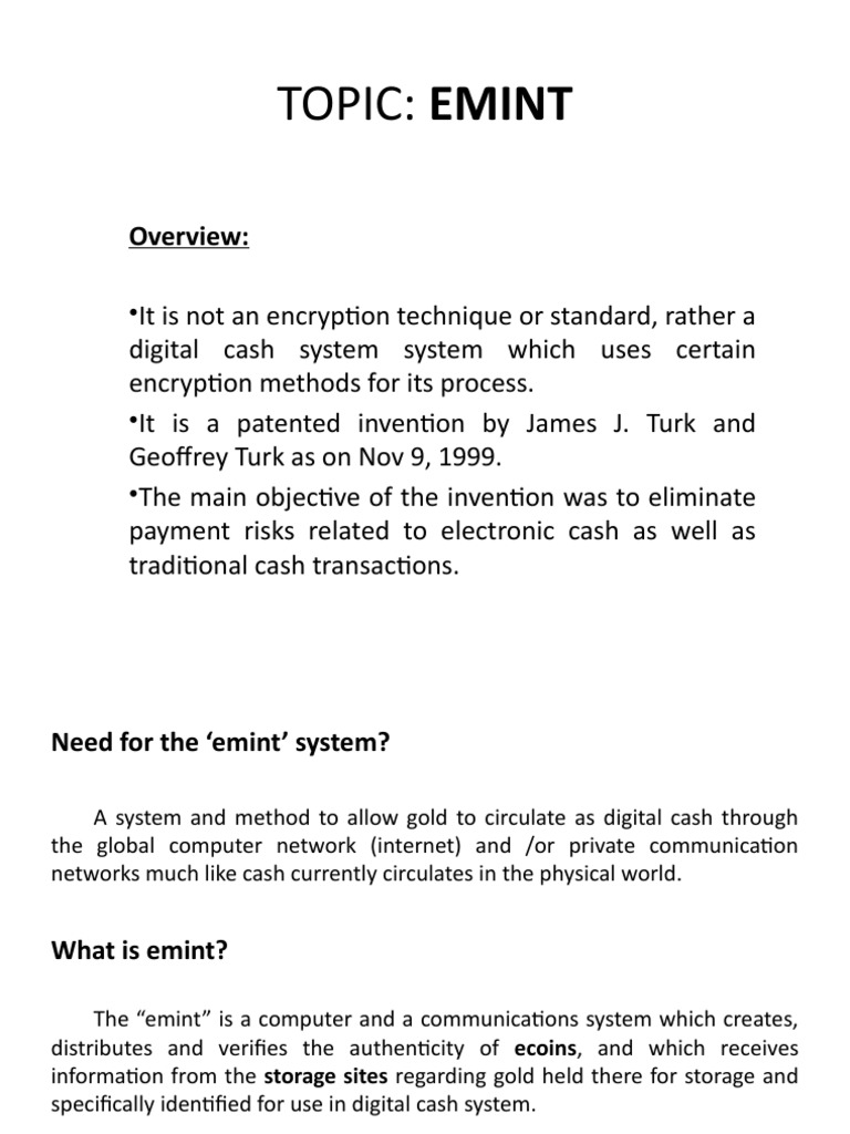 E Mint | PDF | Computers | Technology & Engineering