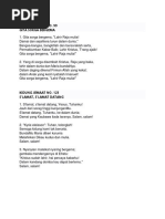 Lirik Lagu Arbab | PDF