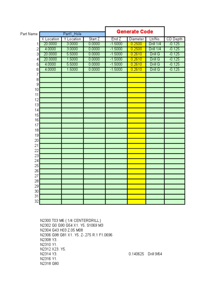 G Code Mach3 | PDF | Sine | Trigonometric Functions