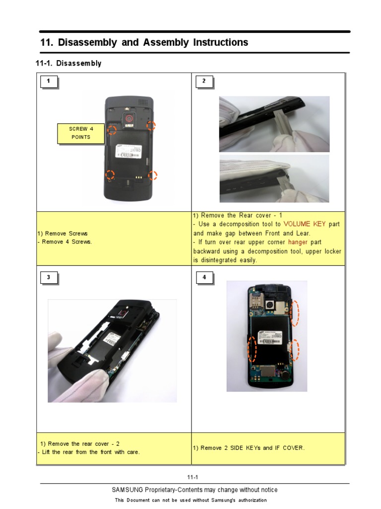 Disassembly & Reassembly | PDF | Electrical Connector | Electronic Engineering