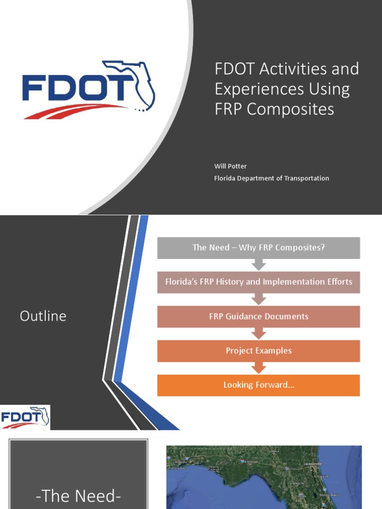 FDOT FRP Composite Innovations in Tampa | PDF | Fibre Reinforced ...