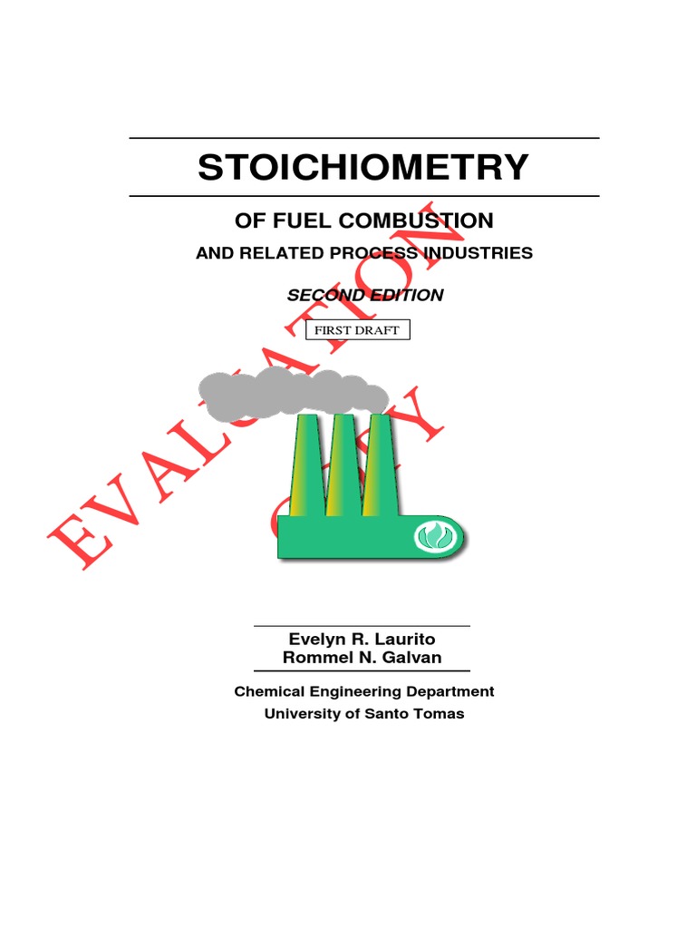 Stoichiometry | PDF | Combustion | Natural Gas