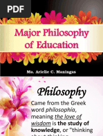 'Isms in Education | PDF | Philosophy Of Education | Idealism
