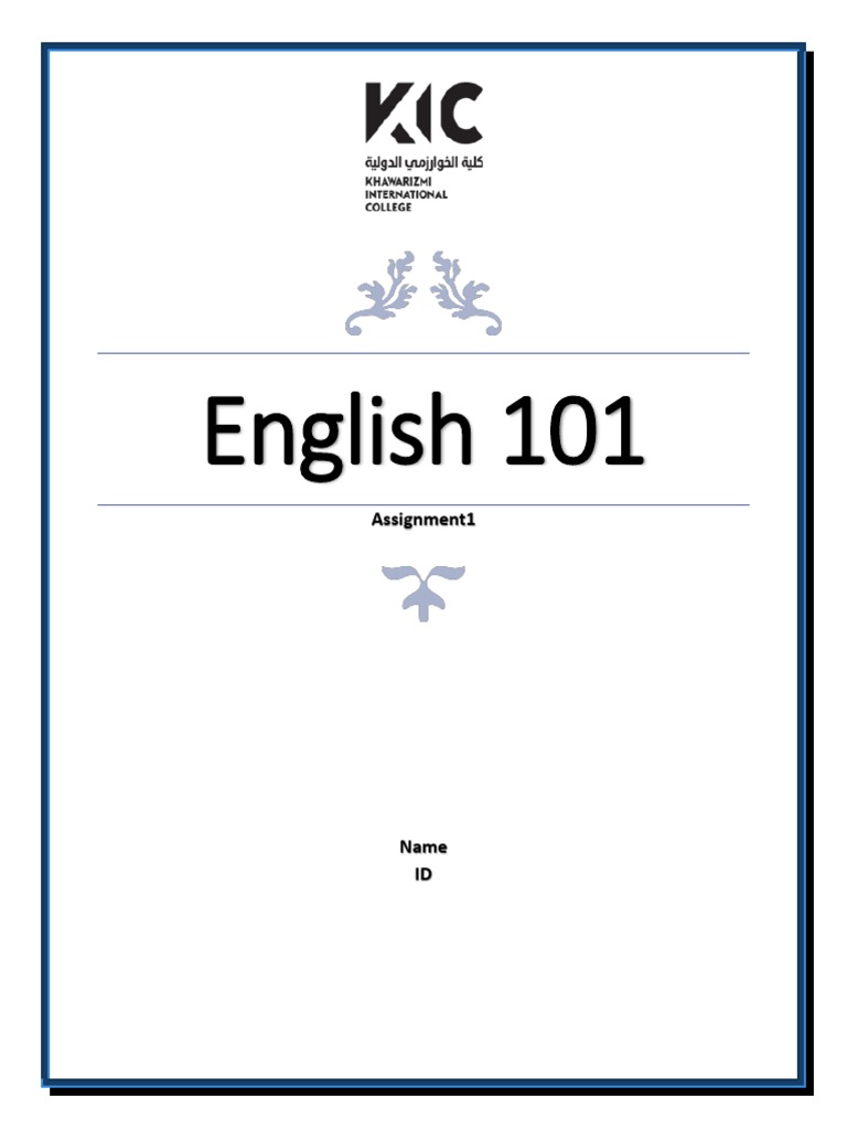 English 101 Assignment1 | PDF | Money | Cognition