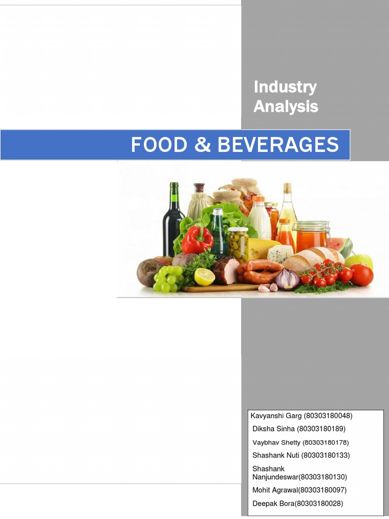 Food & Beverages: Industry Analysis | PDF | Foods | Retail