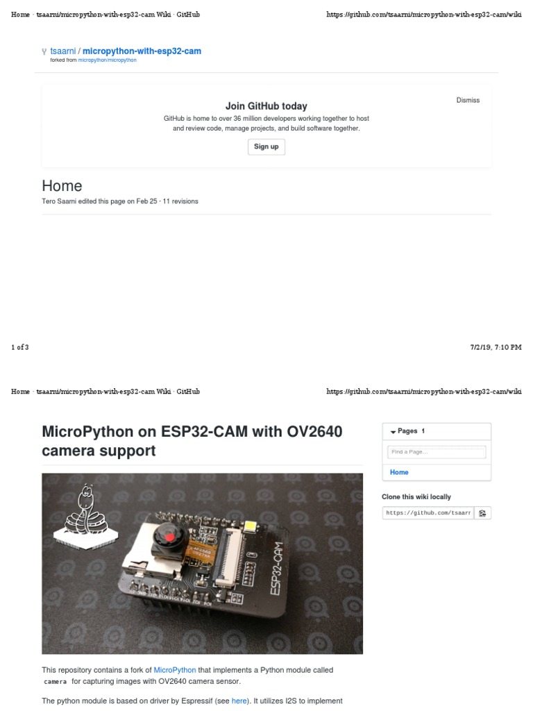 MicroPython on ESP32-CAM with OV2640 Camera Support: An Introduction to Capturing Images with ...