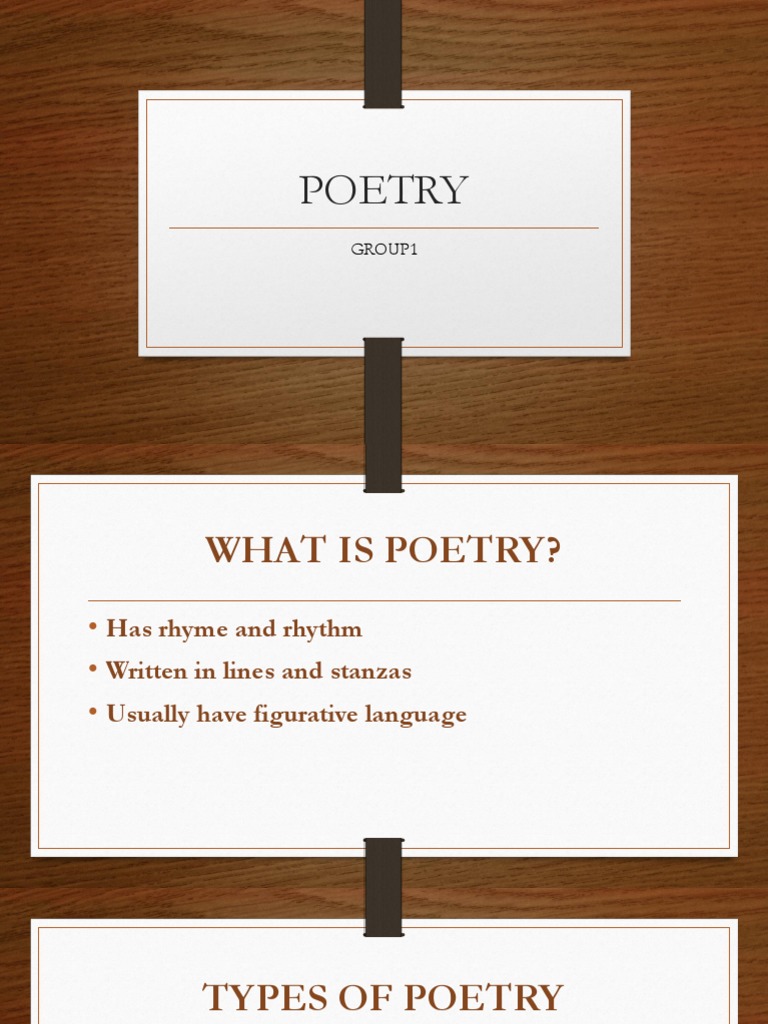 Poetry Report | PDF