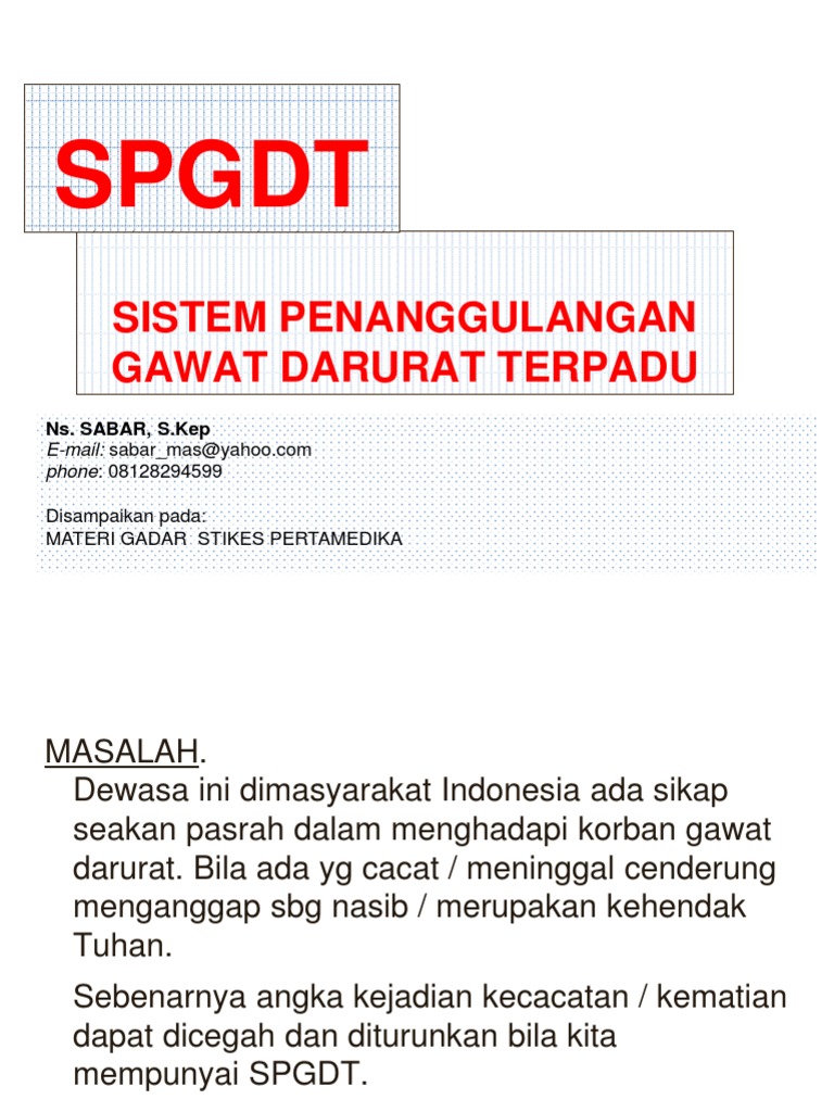 SPGDT | PDF