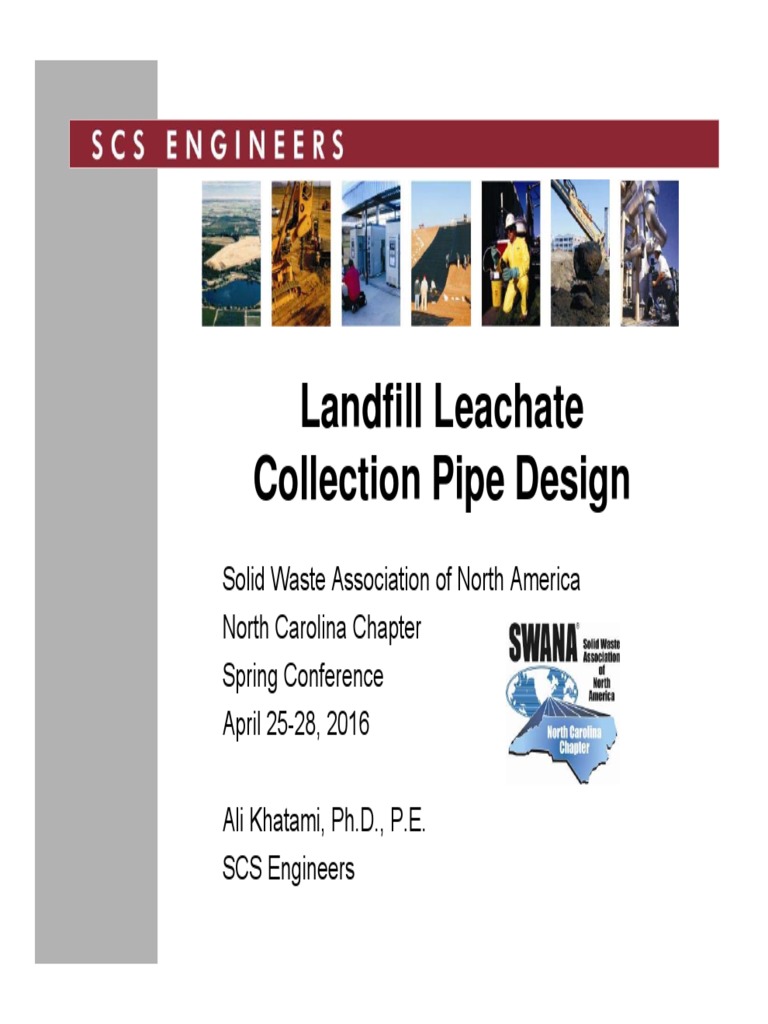An Innovative Design For Leachate Collection Pipes To Eliminate ...