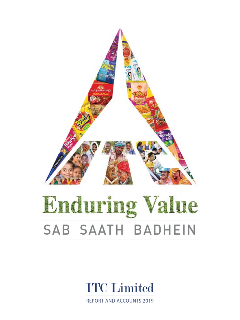 ITC Report and Accounts 2019 | PDF | Financial Statement | Paperboard