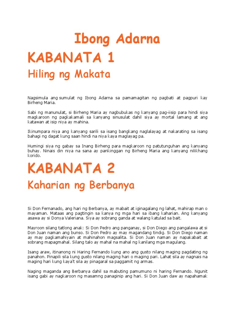Ibong Adarna Kaharian Ng Berbanya