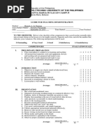 Teaching Demonstration Evaluation Form | PDF | Educational Assessment ...