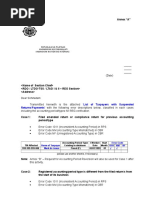 BIR Request Letter For CTC | PDF