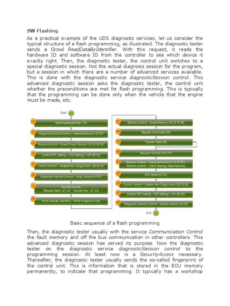 SW Flashing | PDF | Flash Memory | Computer Data Storage