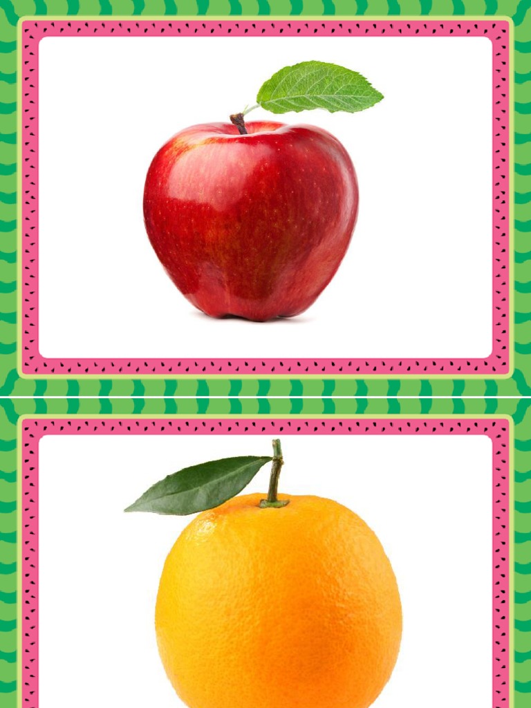 Fruits Flashcards