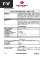 Paint Data Sheet - National Synthetic Enamel Gloss I | PDF | Vitreous ...