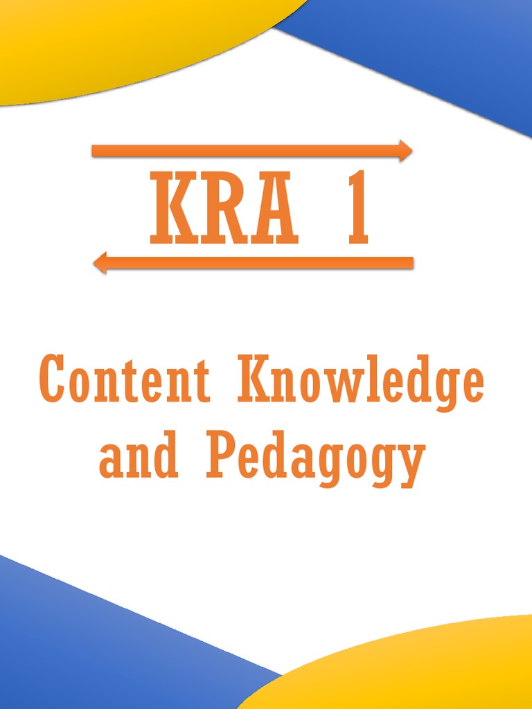 Content Knowledge and Pedagogy | PDF