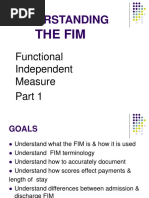 Functional Independence Measure | PDF | Physical Therapy | Wheelchair