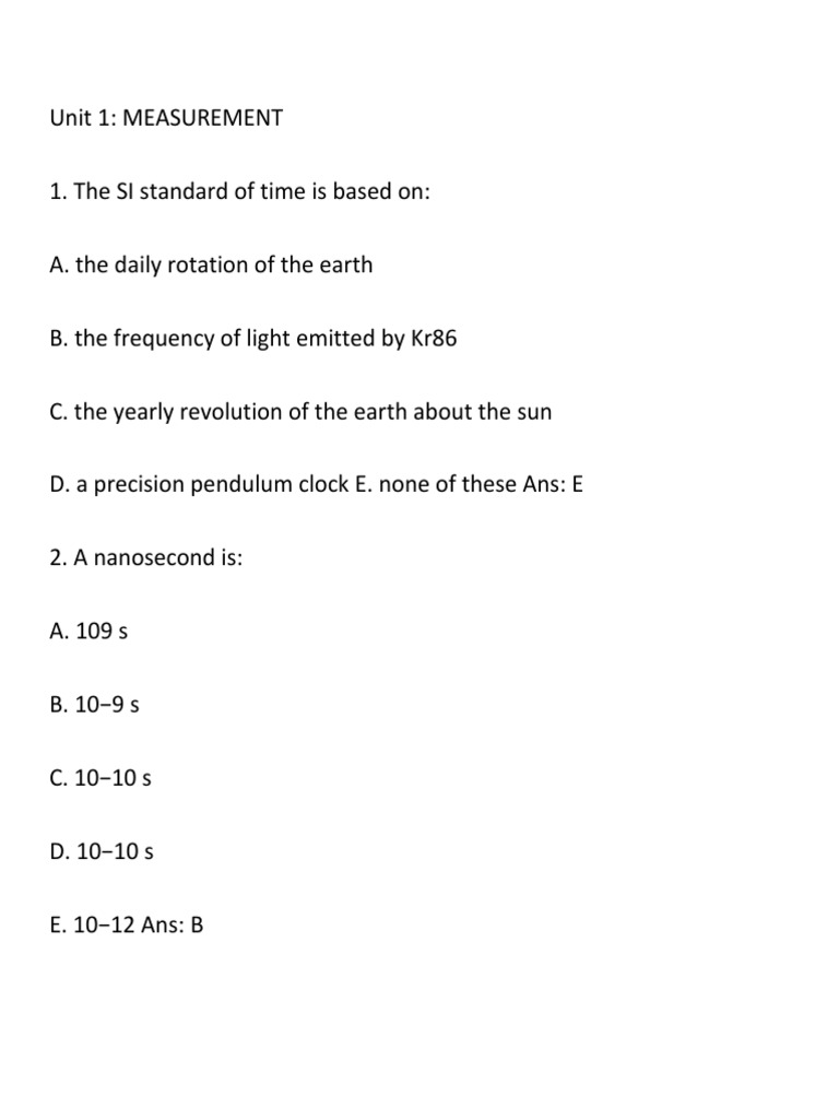 SI Unit Measurement Guide | PDF | Acceleration | Velocity