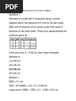 Class 11-Phy-Vectors-Numericals | PDF | Euclidean Vector | Angle