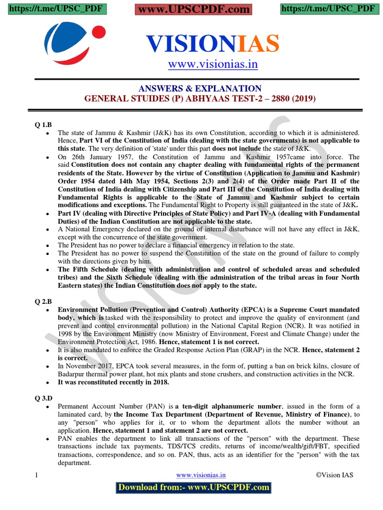 Vision Ias | PDF | Biofuel