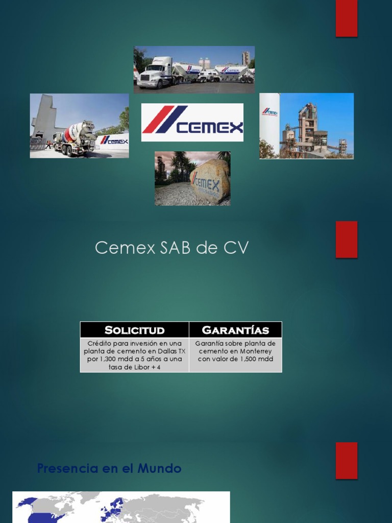 Cemex | PDF | Finanzas (general) | Economias