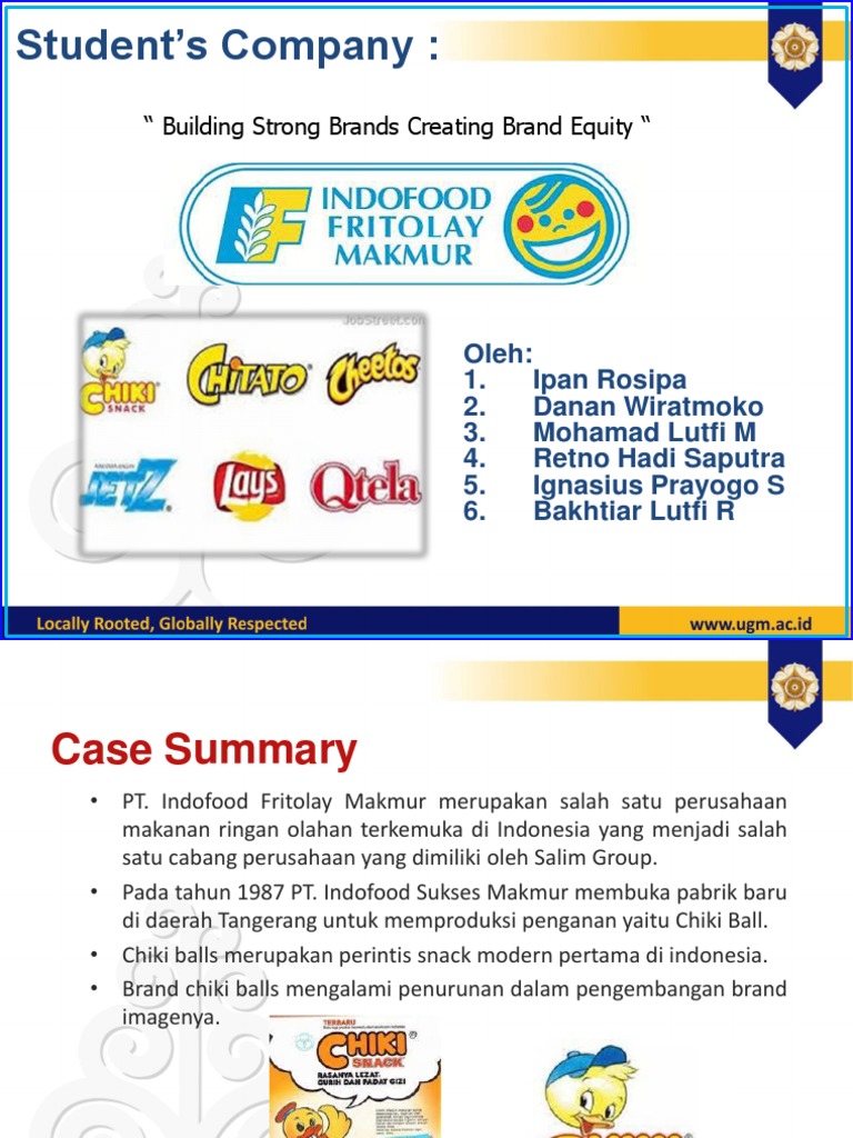 PT. Indofood Fritolay Makmur | PDF