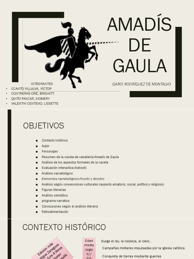 Amadís de Gaula | PDF