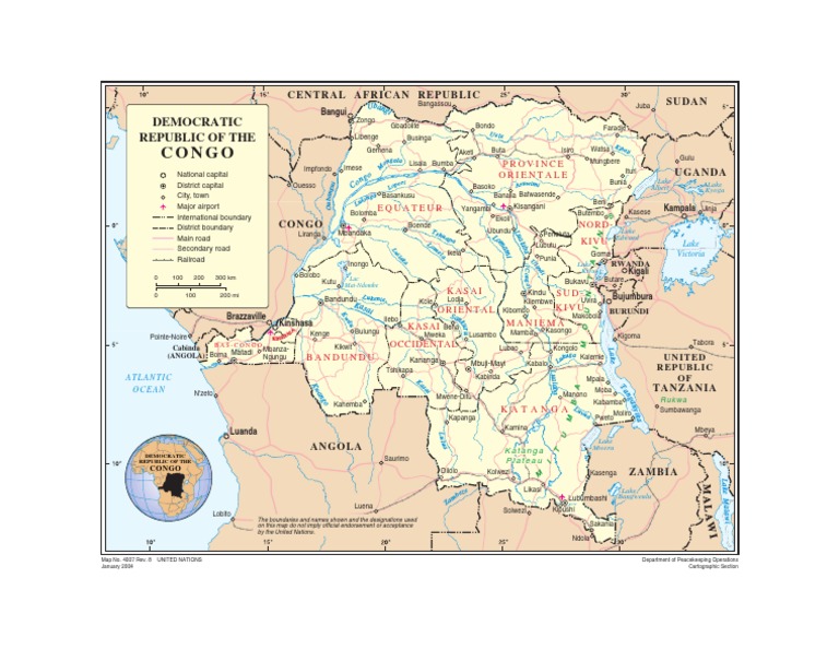 Drcongo MAP PDF | PDF