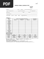 Test Fluidez verbal-COWAT | PDF | Memoria | Desorden hiperactivo y ...