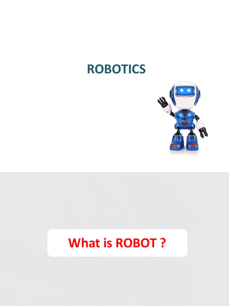 Robotics | PDF | Robot | Robotics