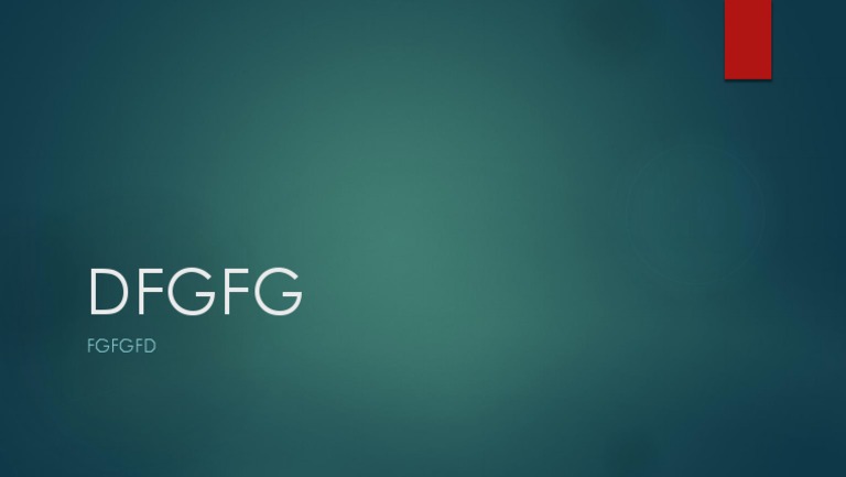 DFGFG: FGFGFD | PDF