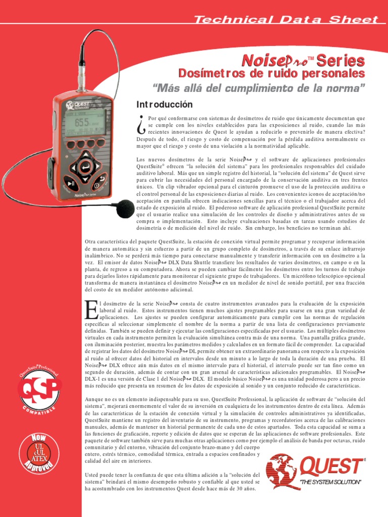 Noisepro PDF | PDF | Decibel | Software