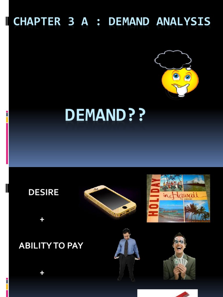 Chapter 3A - Demand - PPSX | PDF | Demand | Commodity
