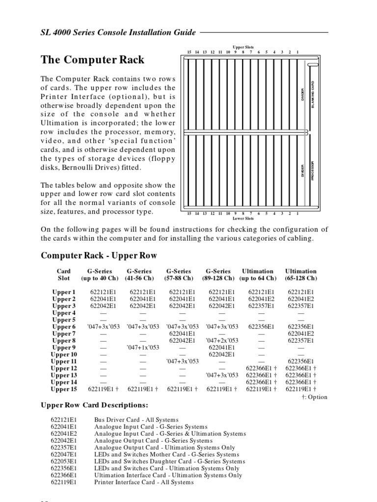 SSL 4000G Computer Configuration | PDF | Electrical Connector | Power ...