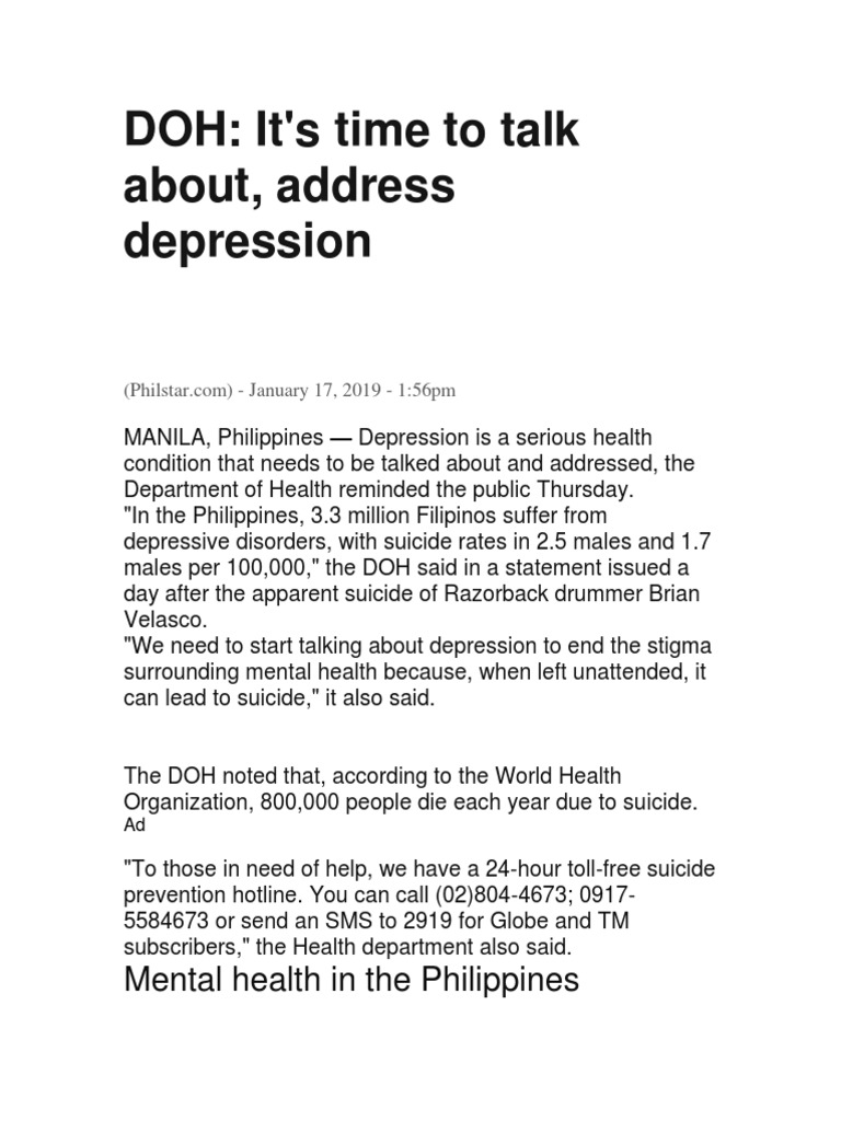 Research Depression | PDF | Major Depressive Disorder | Mental Disorder