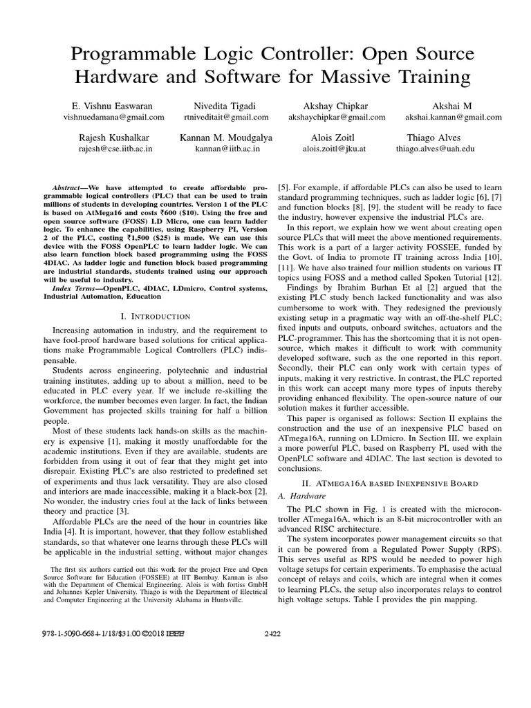 LD Micro | PDF | Eclipse (Software) | Programmable Logic Controller