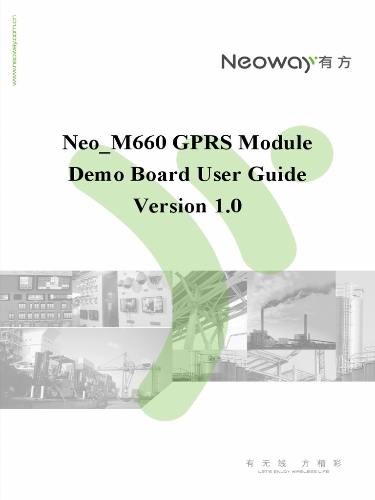 Neoway M660 Module Demo Board User Guide V1 0 PDF | PDF | Electrical ...
