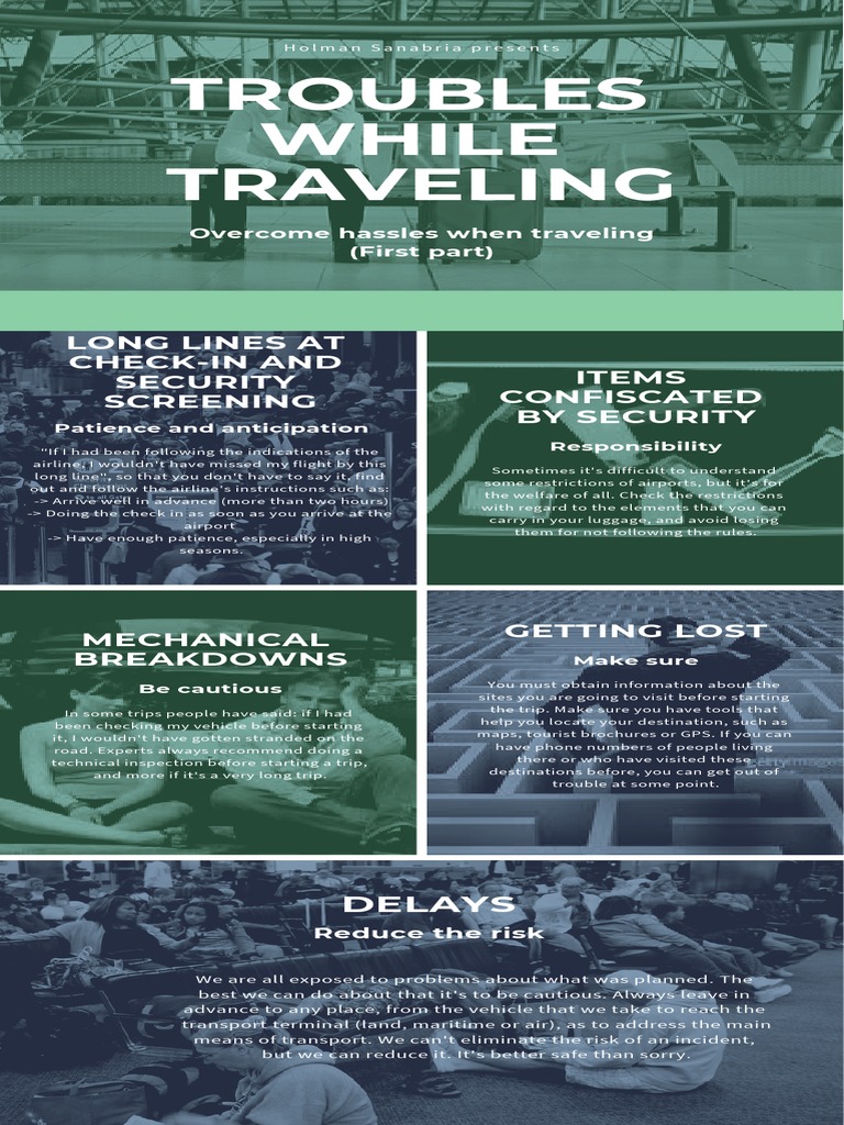 Travel Troubles: Tips to Overcome Hassles | PDF