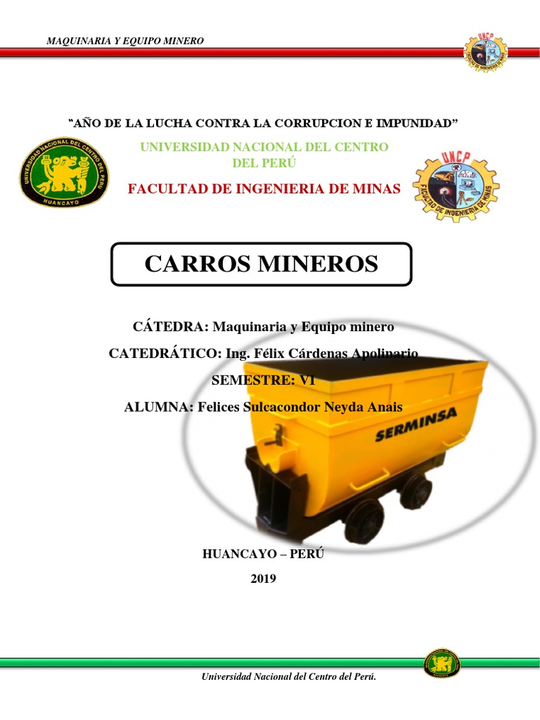 Carros mineros | Locomotoras | Minería