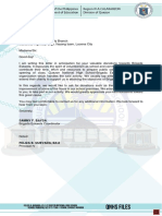 A Sample Letter of Request For Road Construction | PDF | Schools