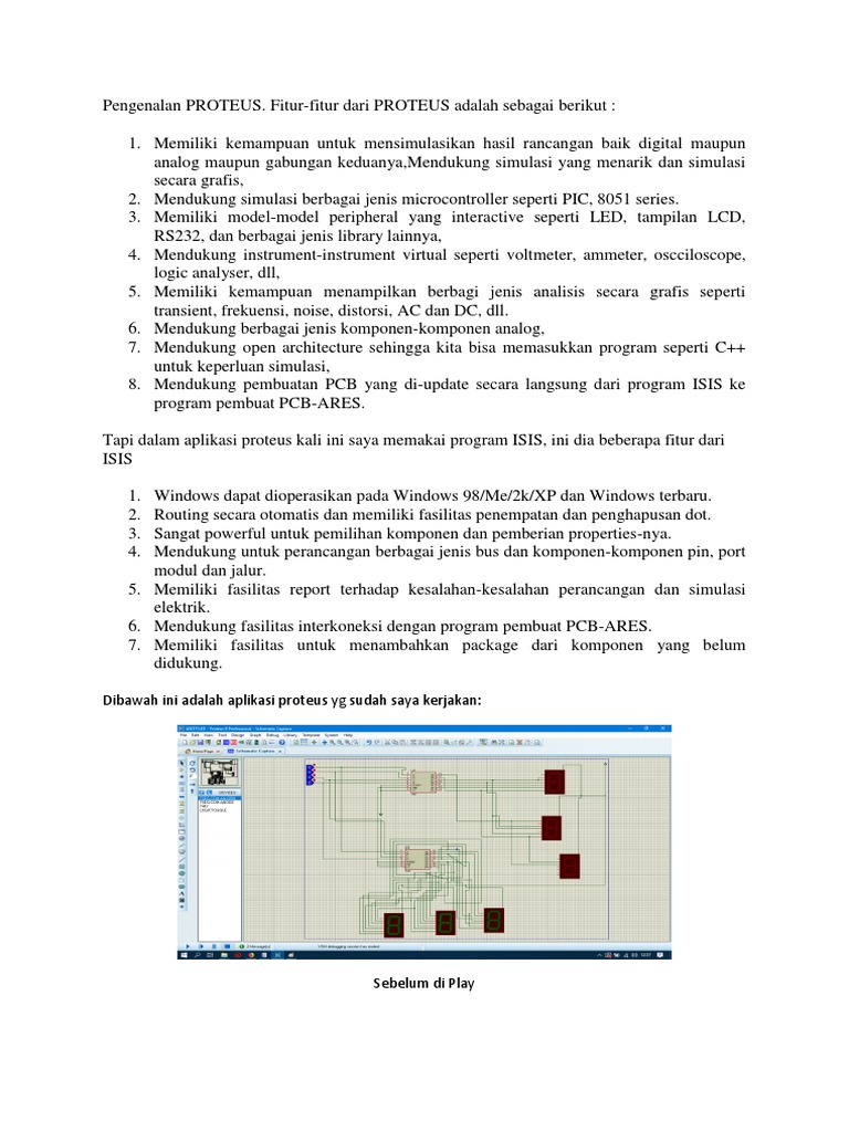 Pengenalan PROTEUS | PDF