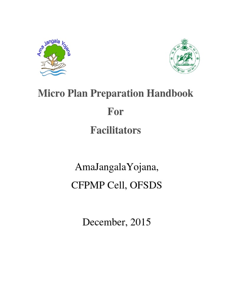 AJY Microplan Preparation Handbook | PDF | Agriculture | Facilitator