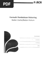 Blangko Cek dan Bilyet Giro BCA | PDF