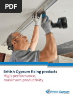 Gypframe Metal Profiles Overview | PDF | Drywall | Sheet Metal