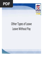 Special Leave Privileges for Government Employees | PDF | Private Law ...