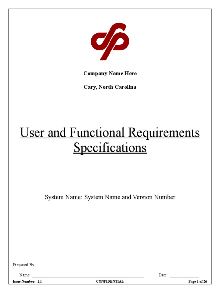 User & Functional Requirements | PDF | Password | Specification (Technical Standard)