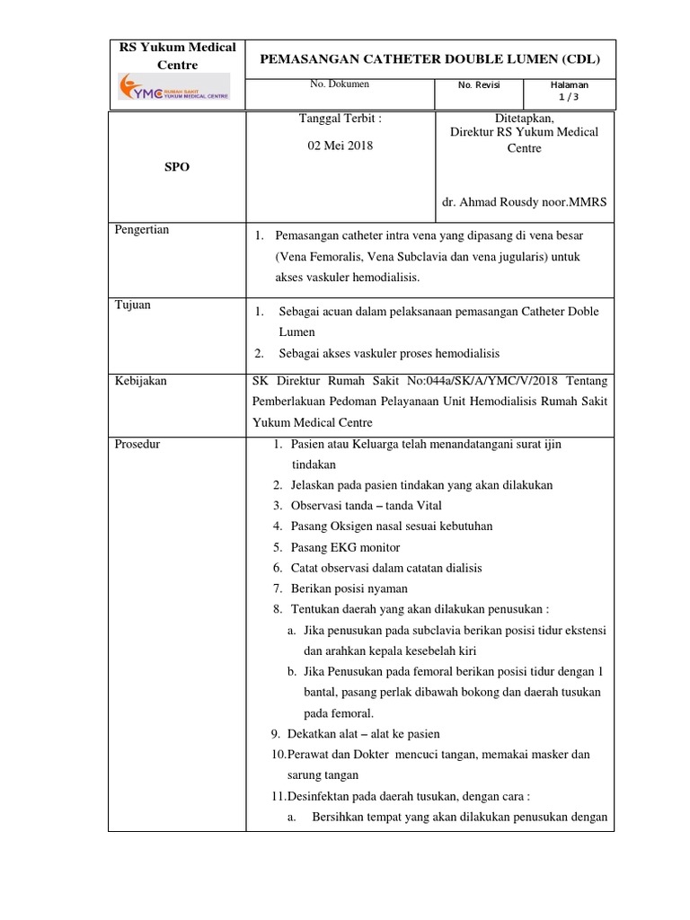 C.pemasangan CDL | PDF