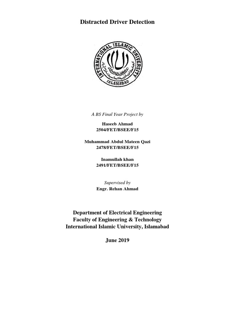 FYP Report Format - F15 | PDF | Raspberry Pi | Areas Of Computer Science