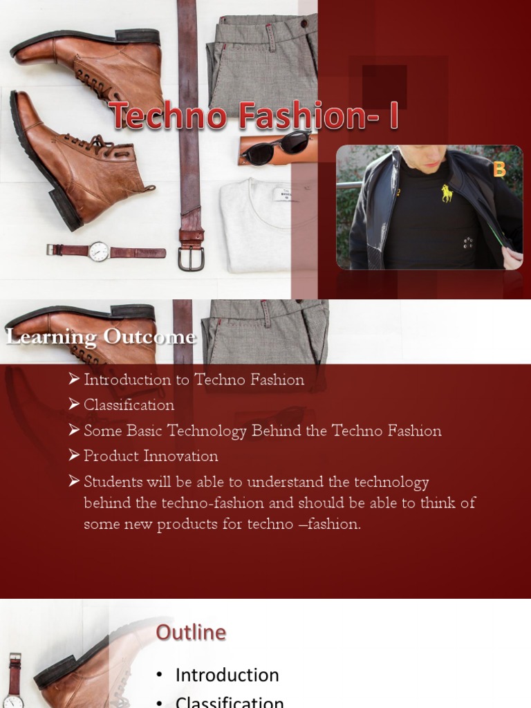 An Introduction to Techno-Fashion: Classification, Technology, Products ...